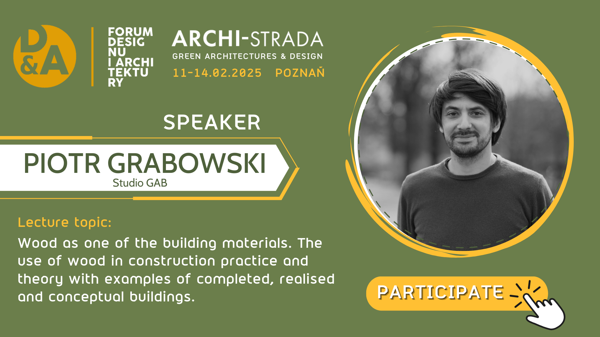 Wood as a building material - lecture by Piotr Grabowski (ARCHI-STRADA ...